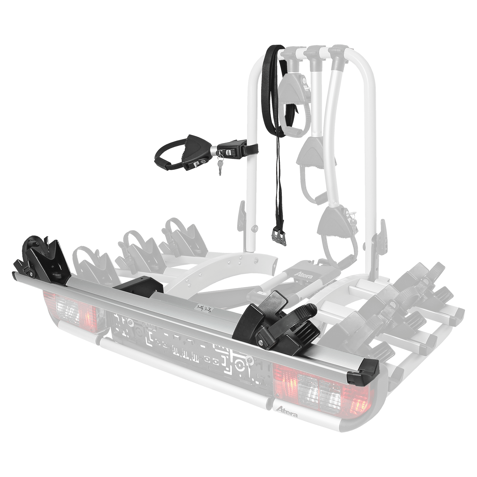 Extension Bike carrier Atera Strada DL 3 - for 4. bike incl. holding ...