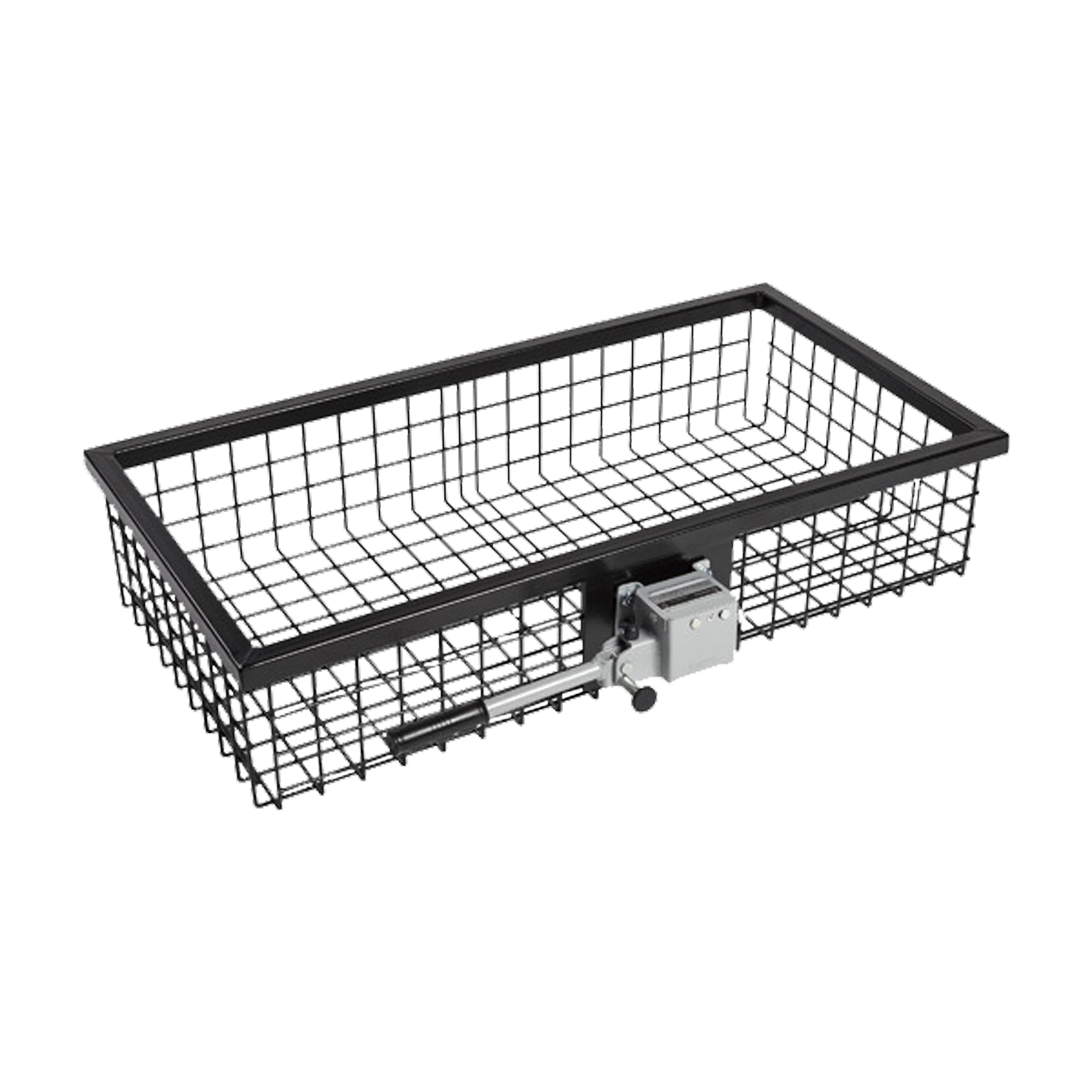 Game carrier Gehetec Deep 210 Black Profi - Installation on towbar for ...