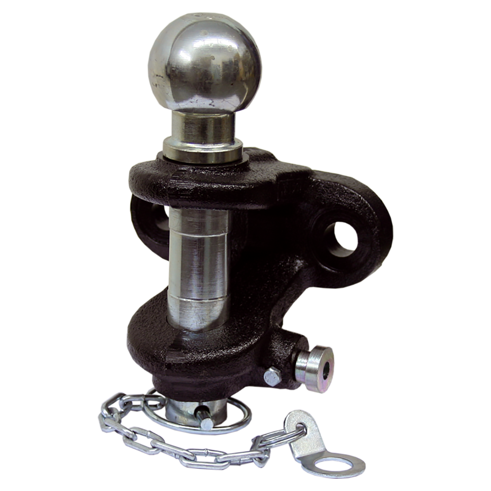 Combination ball head 2 hole ball flange - at Rameder
