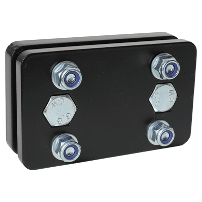 Adapter plate from 2-hole to 4-hole - Max. vertical load: 140 kg D ...