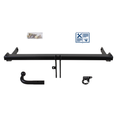 VW TIGUAN AUTO-HAK towbar rigid incl. 7 pin E-set - year of make 01.16 ...